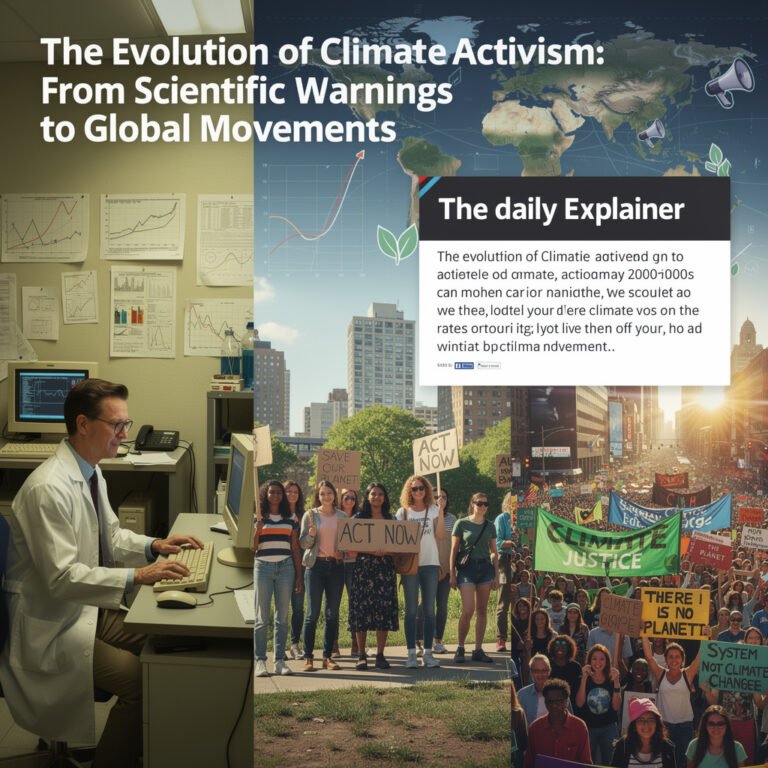 Climate Activism Explained: From Scientific Warnings to Global Justice ...