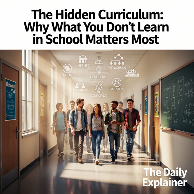 The Hidden Curriculum: The Unwritten Rules of School, Work & Life That ...